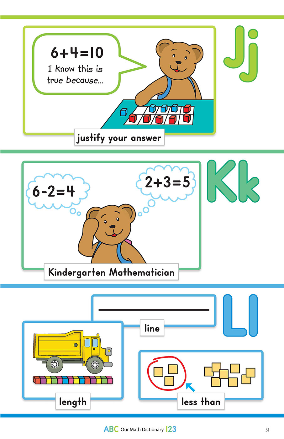 Backpack Bear's Math Big Book - Starfall | Parent-Teacher Center