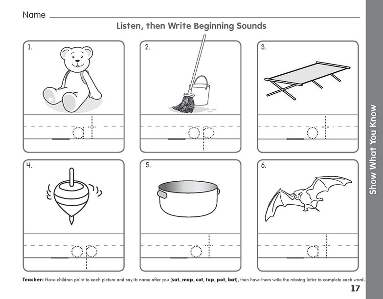Book 1: Listening & Writing - Starfall | Parent-Teacher Center