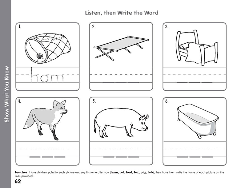 Book 1: Listening & Writing - Starfall | Parent-Teacher Center