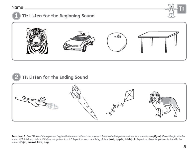 Book 1: Listening & Writing - Starfall | Parent-Teacher Center