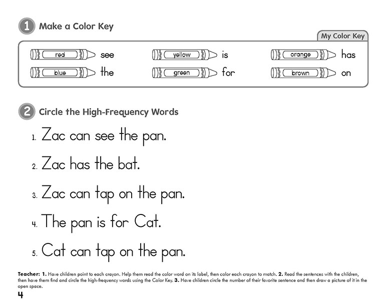 Book 2: Reading & Writing - Starfall | Parent-Teacher Center