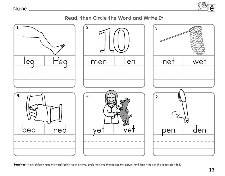 Book 2: Reading & Writing - Starfall | Parent-Teacher Center
