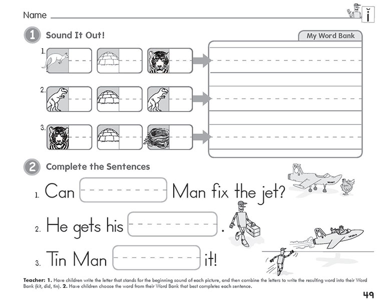 Book 2: Reading & Writing - Starfall | Parent-Teacher Center
