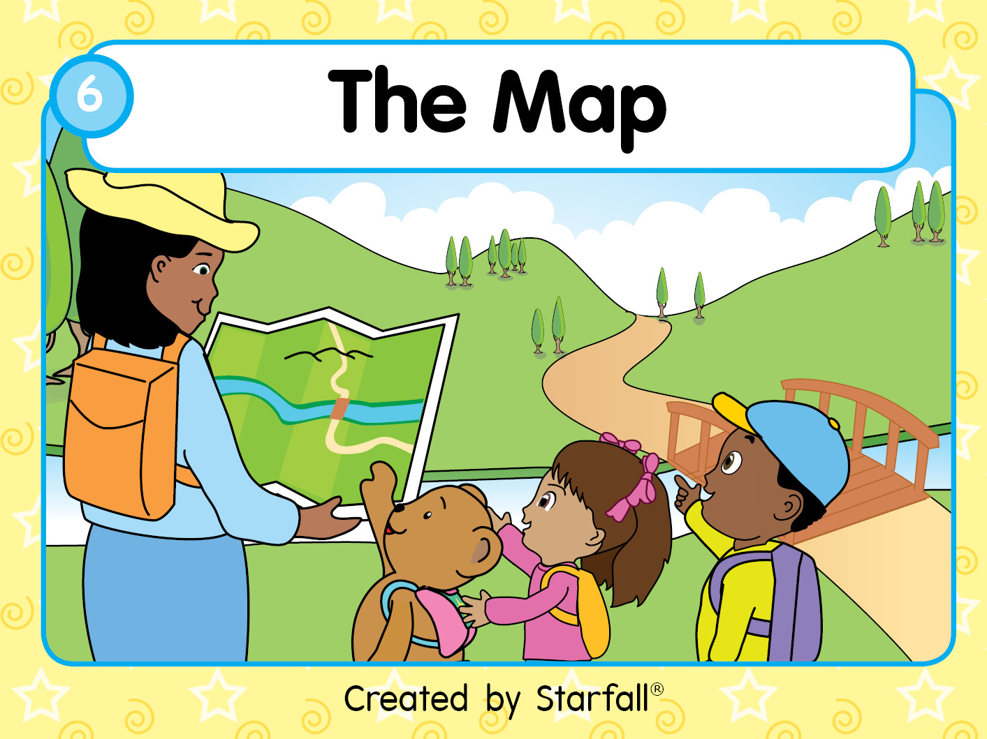 Backpack Bear's Books (Pre-decodable) - Starfall | Parent-Teacher Center