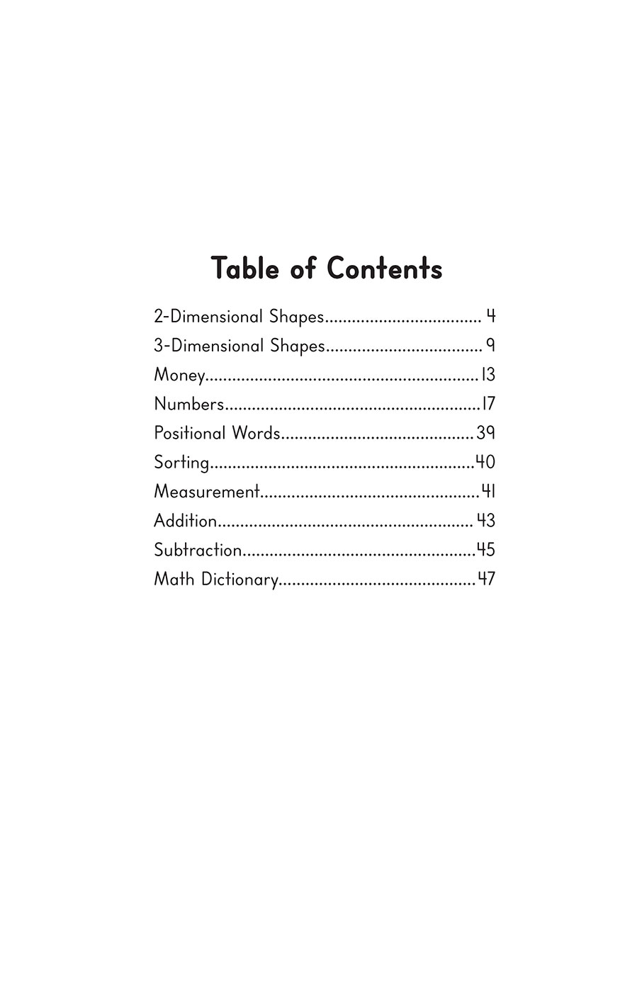 Backpack Bear's Math Big Book - Starfall | Parent-Teacher Center