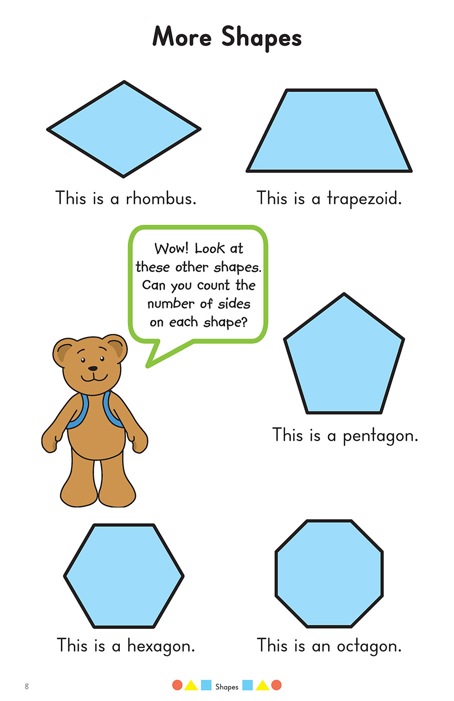 Backpack Bear's Math Big Book - Starfall | Parent-Teacher Center