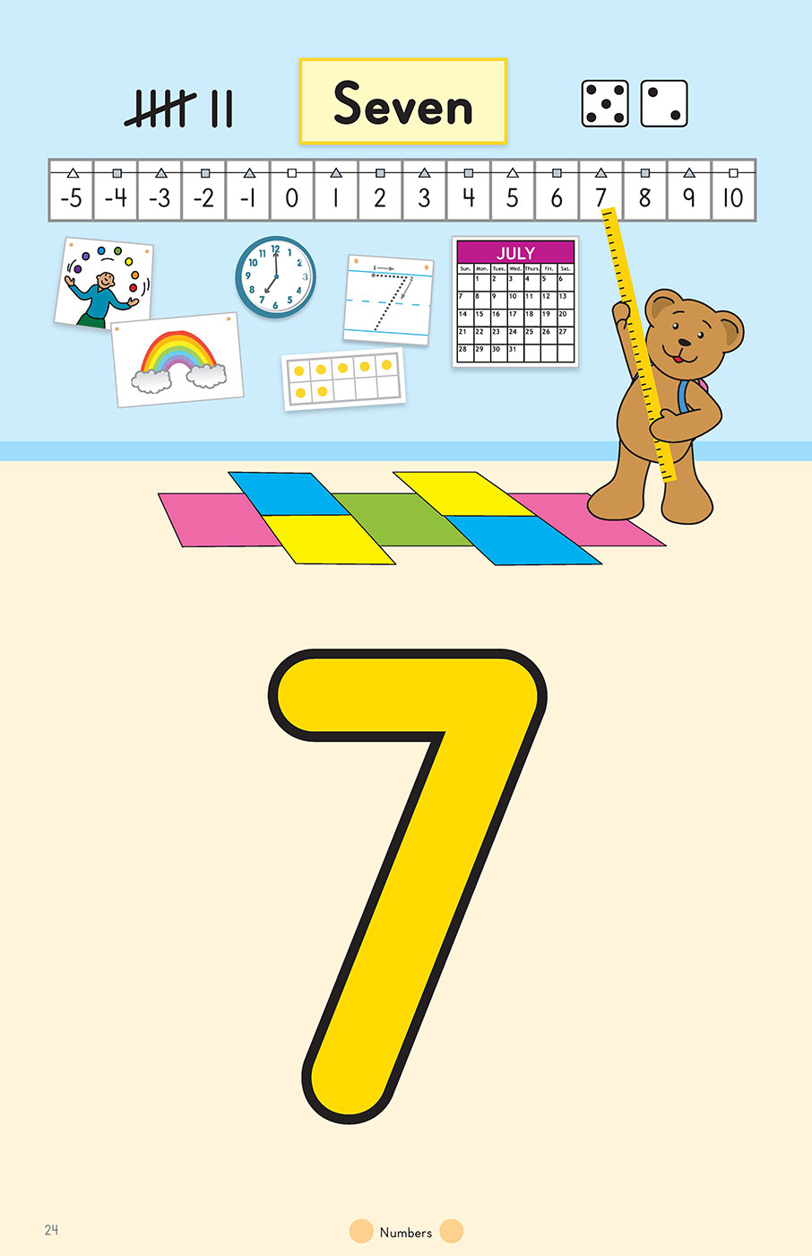 Backpack Bear's Math Big Book - Starfall | Parent-Teacher Center