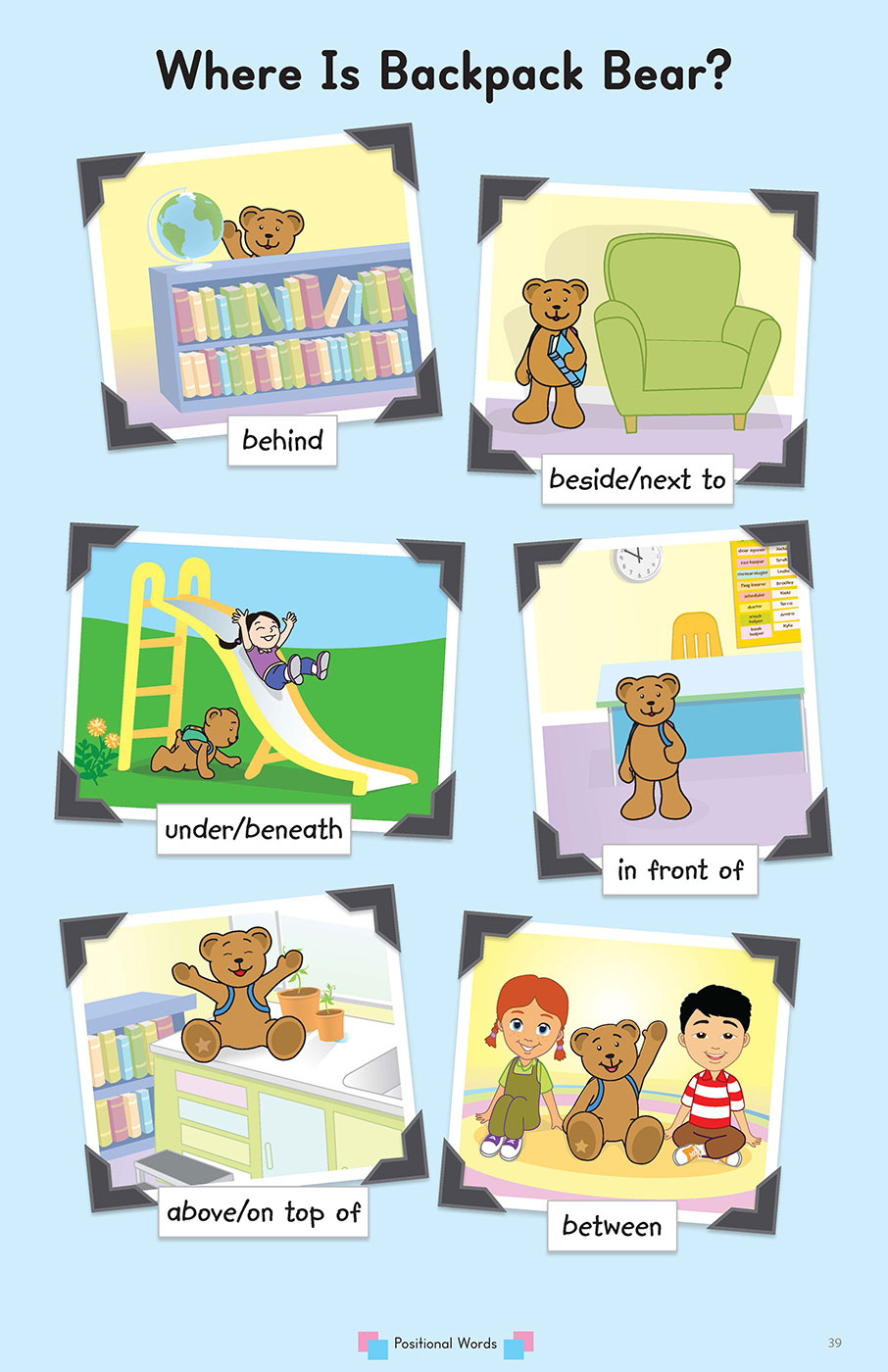 Backpack Bear's Math Big Book - Starfall | Parent-Teacher Center