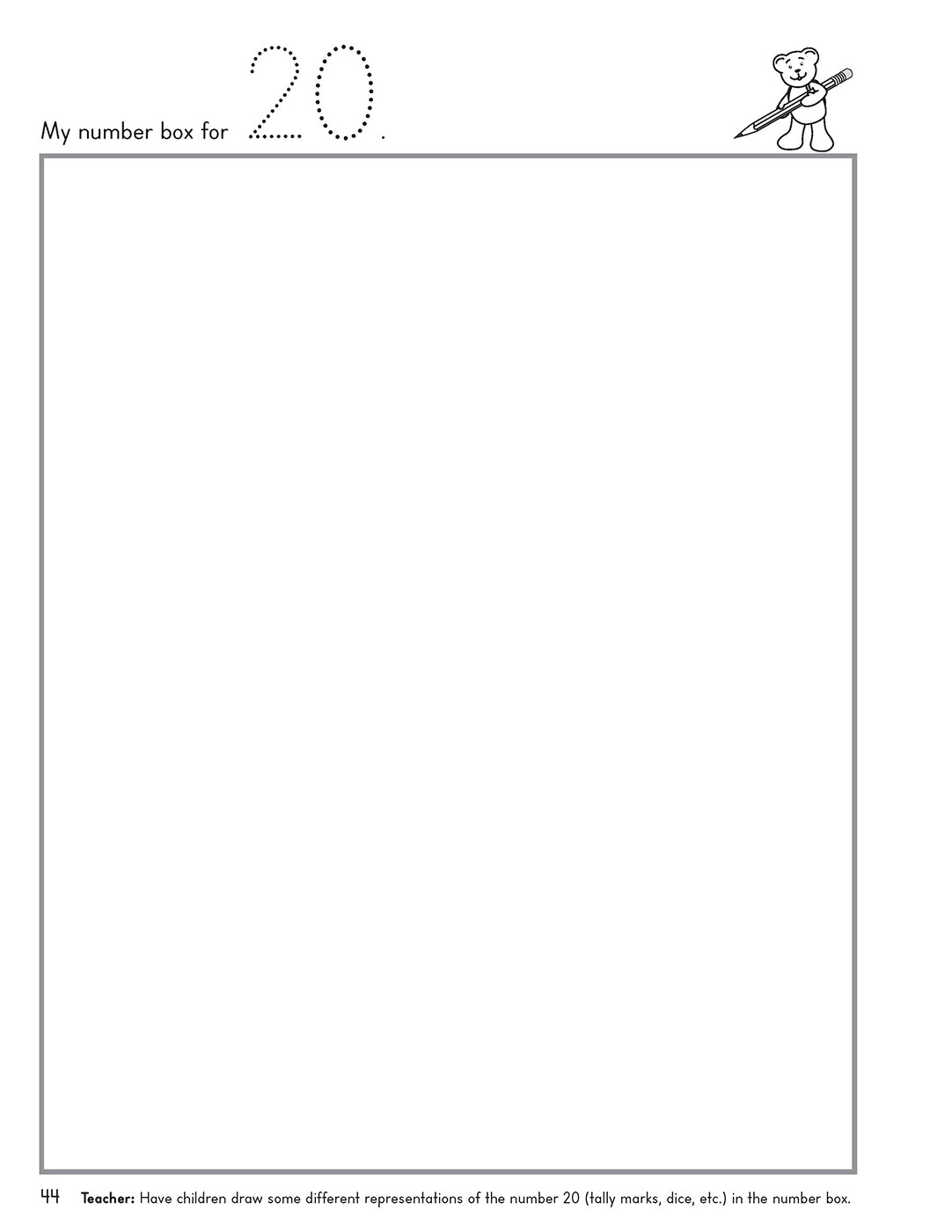 Math Workbook 1 - Starfall | Parent-Teacher Center