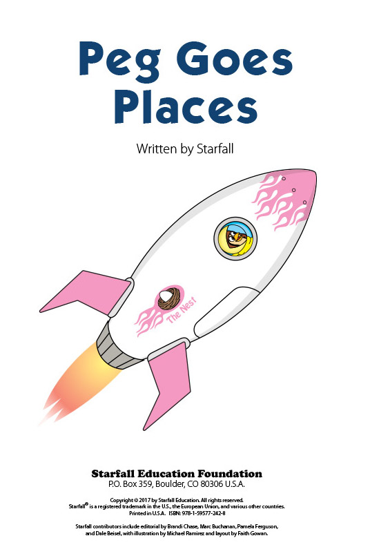 Peg Goes Places - Starfall | Parent-Teacher Center