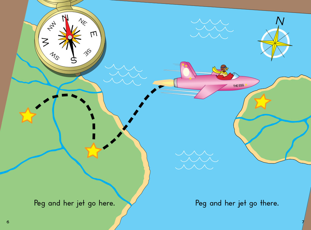 Peg Goes Places - Starfall | Parent-Teacher Center