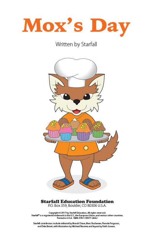 Mox's Day - Starfall | Parent-Teacher Center