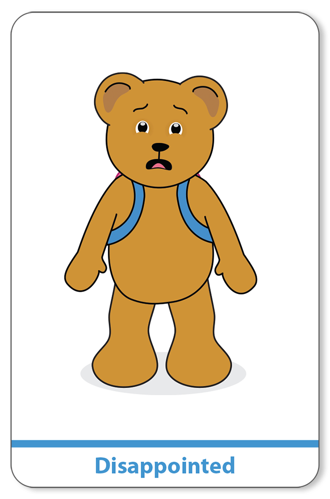 Backpack Bear's Emotions Poster - Starfall | Parent-Teacher Center
