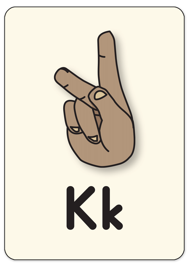 American Sign Language Poster - Starfall | Parent-Teacher Center