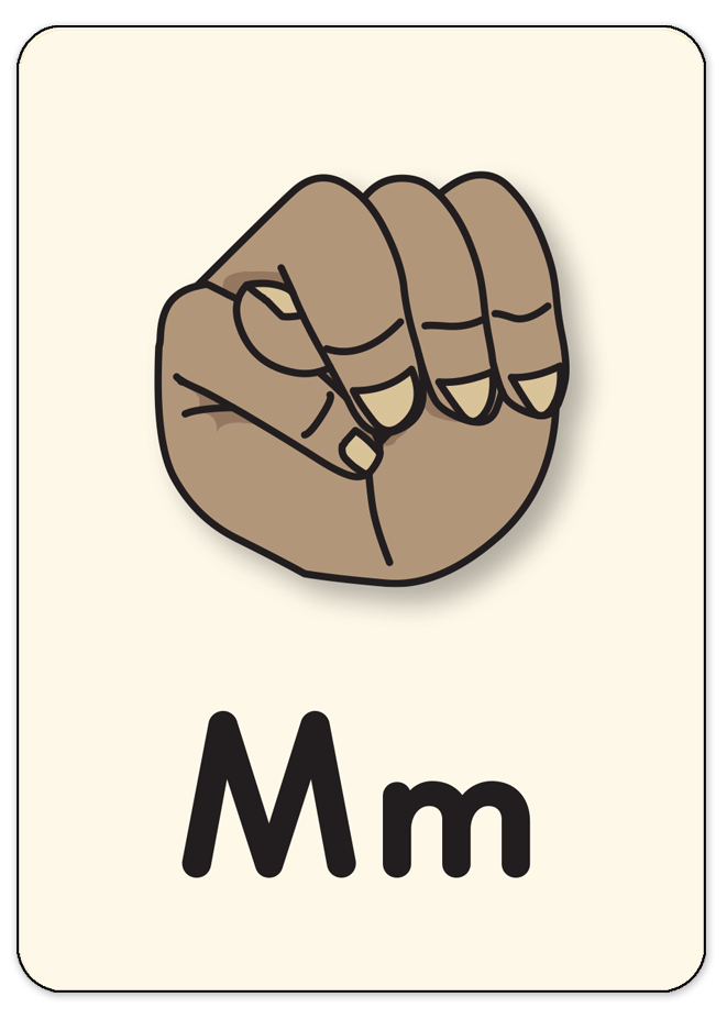 American Sign Language Poster - Starfall | Parent-Teacher Center