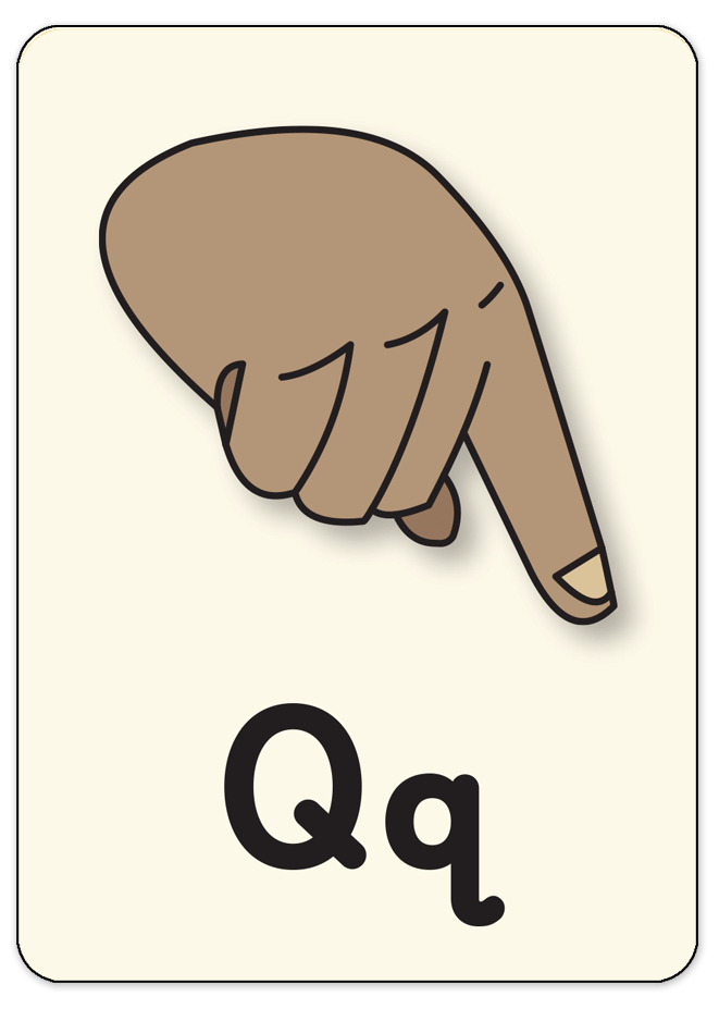 American Sign Language Poster - Starfall | Parent-Teacher Center