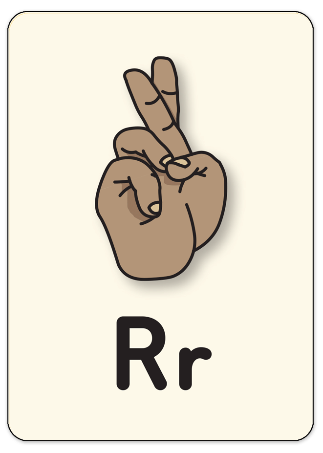 American Sign Language Poster - Starfall | Parent-Teacher Center