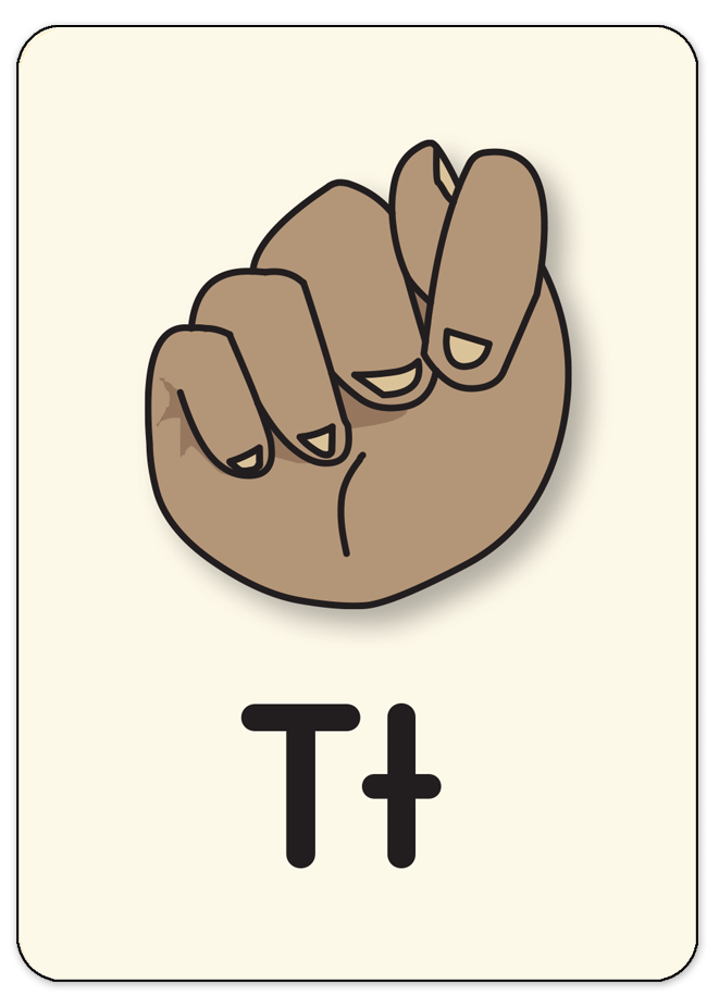 American Sign Language Poster - Starfall | Parent-Teacher Center