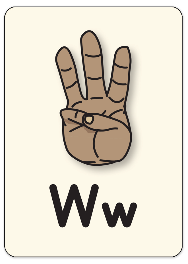 American Sign Language Poster - Starfall | Parent-Teacher Center