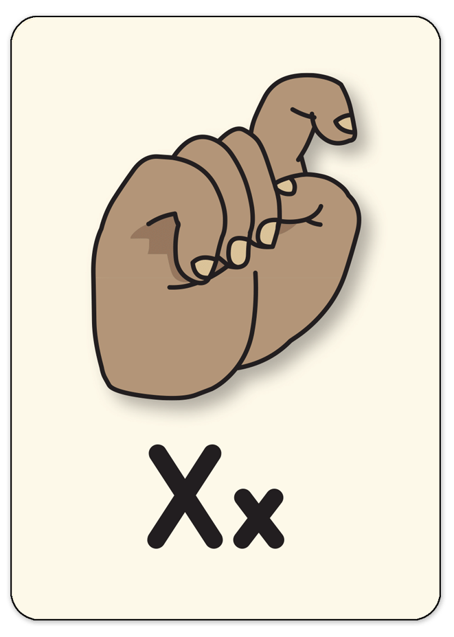 American Sign Language Poster - Starfall | Parent-Teacher Center