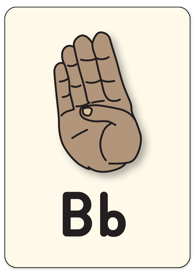 American Sign Language Poster - Starfall | Parent-Teacher Center