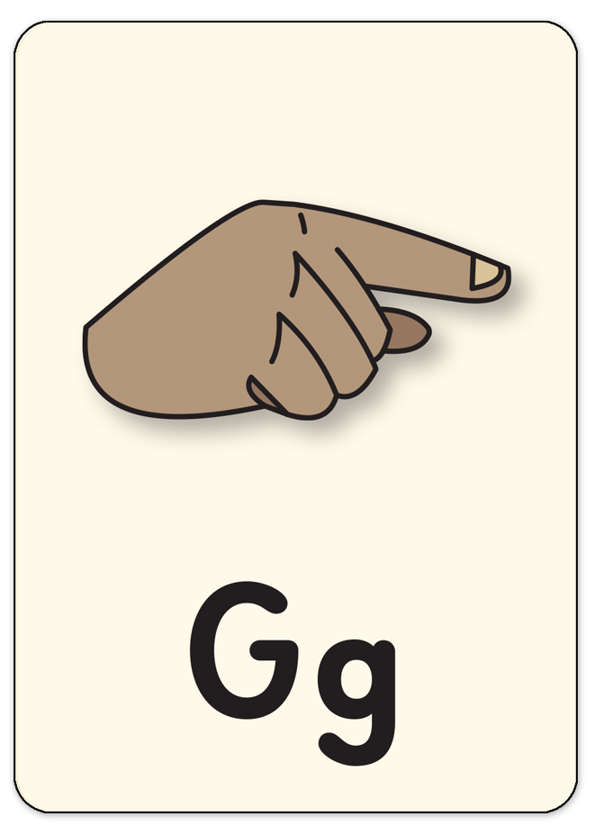 American Sign Language Poster - Starfall | Parent-Teacher Center